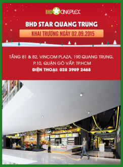 BHD Star Quang Trung - BHD Star Cineplex - Hệ Thống Rạp Chiếu Phim Của ...
