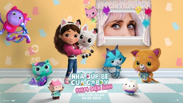 GABBY'S DOLLHOUSE THE MOVIE: NHÀ BÚP BÊ CỦA GABBY